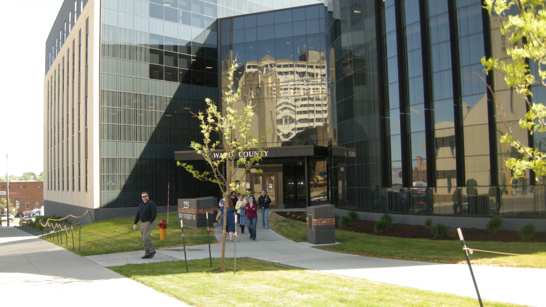 UPDATE: Authorities gave an ALL CLEAR at Ward County Courthouse | News ...